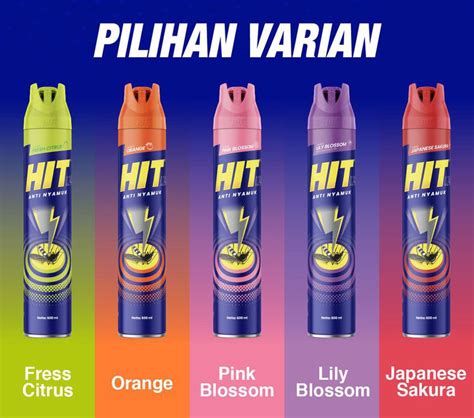 Hit Nyamuk Semprot 600 Ml