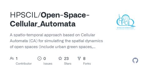 Github Hpscil Open Space Cellular Automata A Spatio Temporal Approach Based On Cellular