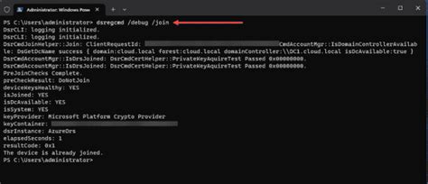 Dsregcmd Troubleshoot And Manage Azure Active Directory Microsoft Entra Id Joined Devices