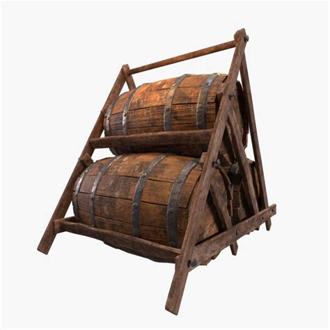 배럴 통 보관 3d 모델 Turbosquid 2207258