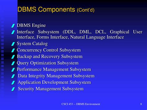 Ppt The Database System Environment Powerpoint Presentation Free Download Id3398595