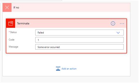 Terminate A Flow With Failed Cancelled Status Power Automate D365 Demystified