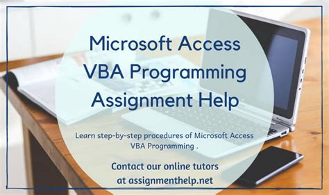 Microsoft Access Vba Programming Assignment Help By Online Tutoring Sessions Assignmenthelp