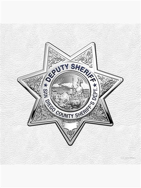 San Diego Sheriff Deputy Badge 2025 Commemorative Album Deputy