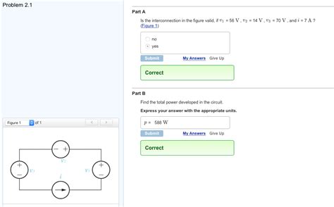 Solved Problem 21 Figure 1 Of 1 Part A S The