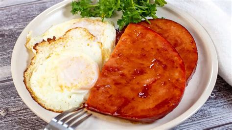 Ham Steaks With Brown Sugar Glaze Bake It With Love