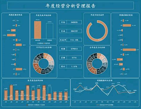 财务编制499套Excel可视化财务报表输入数据自动生成 哔哩哔哩