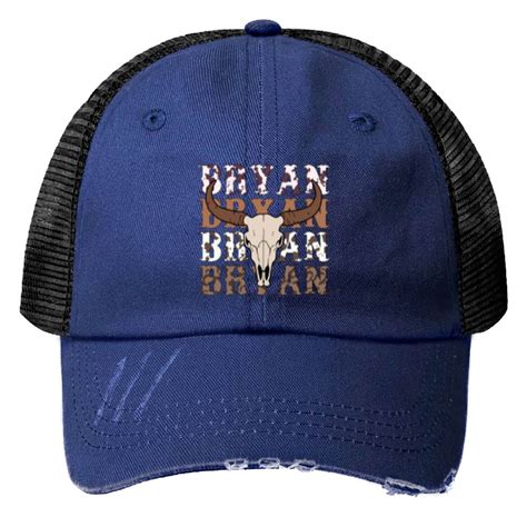 Zach Bryan Trucker Hats Zach Bryan Song Grid Trucker Hats Zach Bryan