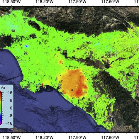 Ground Deformation Velocity Map By Using The Ps Insar Technique
