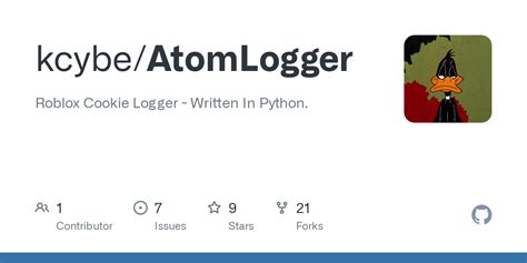 Github Kcybe Atomlogger Roblox Cookie Logger ~ Written In Python