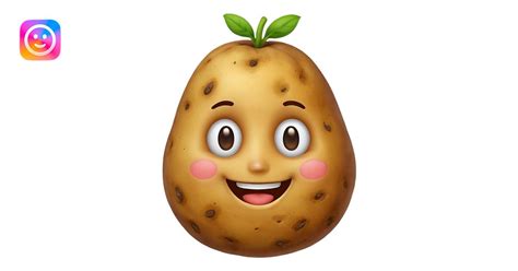 Happy Potato Emoji Ai Emoji Generator
