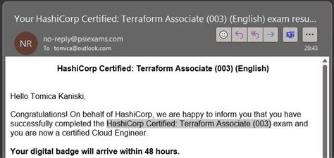 Tomica Kaniski On Linkedin Hashicorp Cloudengineer Terraform Associate
