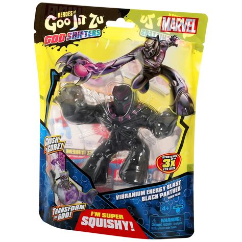 Heroes Of Goo Jit Zu Marvel Goo Shifters Black Panther Smyths Toys Uk