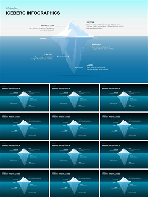 各种拼图形状图表ppt模板下载 优页文档