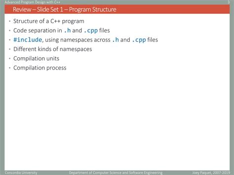 Ppt Advanced Program Design With C Powerpoint Presentation Free Download Id9239889