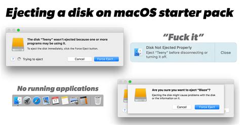 ejecting a disk on macos starter pack r starterpacks