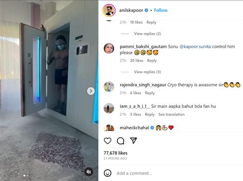 Anil Kapoor Fitness Secret Anil Kapoor 110°c Workout Video Goes Viral माइनस 110 डिग्री में