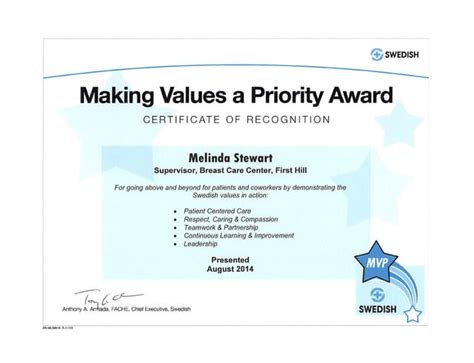 Mvp Award Certificate 2014 Ppt