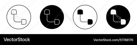 Diagram Nested Icon Royalty Free Vector Image Vectorstock