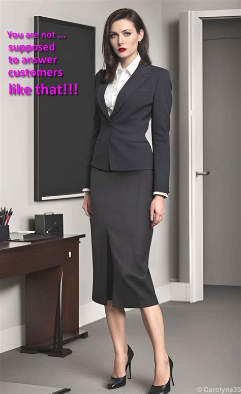 Reprimanded Secretary By Carolyne35 On Deviantart
