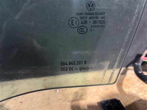 Volkswagen Mk7 Golf Tsi Gti R Front Passanger Lh Glass Window 5g4 845 201 B Performance Spares