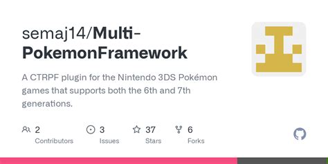 Releases · Semaj14multi Pokemonframework · Github