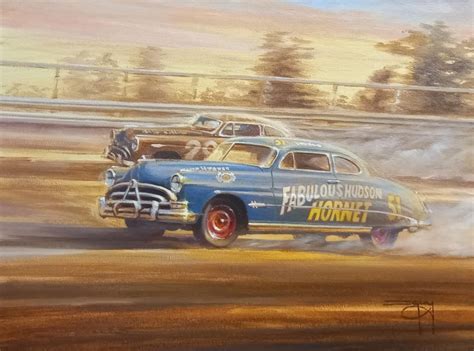 The Fabulous Hudson Hornet Ian Guy Motoring Artist