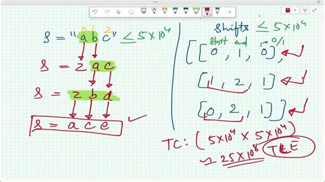 2381 Shifting Letters Ii Leetcode Potd Leetcode Daily Challenge Youtube
