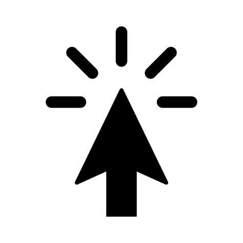 Cursor Icon Vector Symbol In Trendy Flat Style On White Background Click The Arrow 26183934