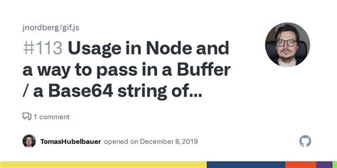 Usage In Node And A Way To Pass In A Buffer A Base String Of Image Data Issue