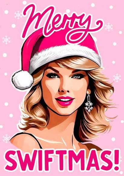 Taylor Swift Christmas Card Mery Christmas Merry Swiftmas Taylor