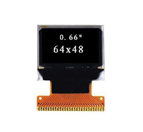 0 66inch oled display 64x48 oled lcd module