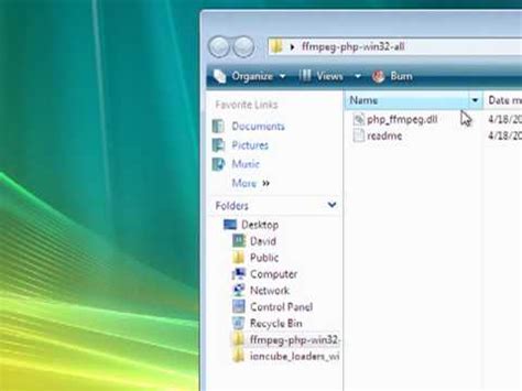 How To Install Ffmpeg Ffmpeg PHP Mplayer Mencoder In Windows XP
