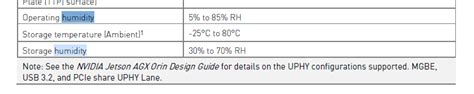 Agx Orin Som Operating And Storage Humidity Jetson Nano Nvidia