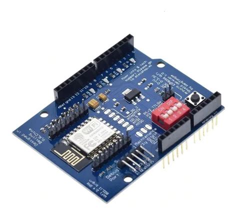 Shield Wifi V10 Esp8266 Esp 12e Uart Cc3000 Arduino Uno 34500 En
