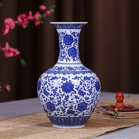 景德镇青花瓷瓶 青花瓷花瓶图片 元代青花瓷器 第3页 大山谷图库
