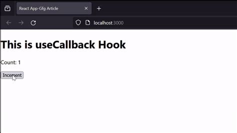 Additional Built In Hooks In React Geeksforgeeks