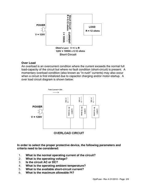 Solution Fuse Selection Guide Overcurrents Over Load How Will The Fuse Be Mounted What Is The