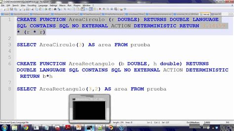 Creacion Y Uso De Funciones De Sql Definidas Por El Usuario Youtube