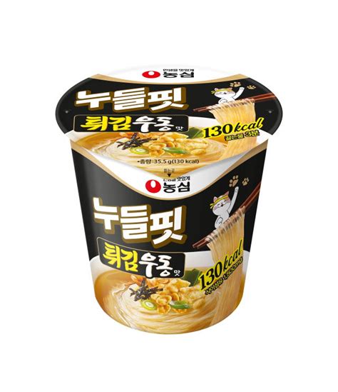 농심 누들핏 튀김우동맛 출시