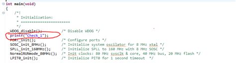 Use Printf In S32ds Ide Nxp Community