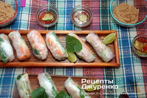 Спринг-роллы в рисовой бумаге с креветками - пошаговый рецепт Сергея ...