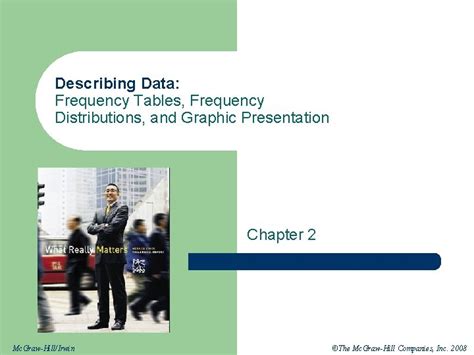 Describing Data Frequency Tables Frequency Distributions And Graphic