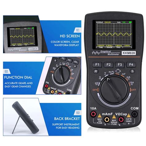 Automotive Oscilloscope Multimeter Led Oscilloscope Multimeter Et828 2 In 1 Buy Oscilloscope