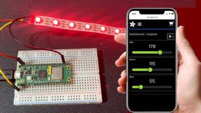 IoT RGB LED Strip Control With Raspberry Pi Pico W
