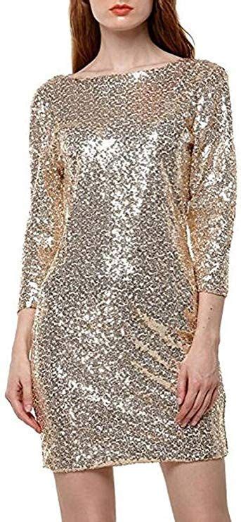 Damen Paillettenkleid Perfekt Fr Die Silvester Party Party Kleider Cocktailkleid