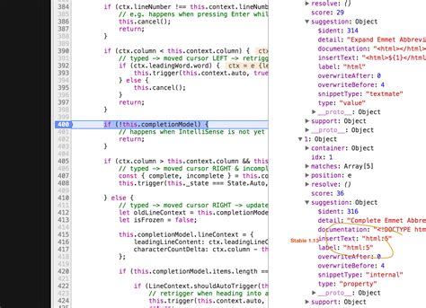 Typing Etc In Emmet Abbreviation Stops Showing Suggestions