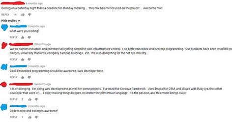 two coders having a wholesome convo in youtube comment setion album on imgur