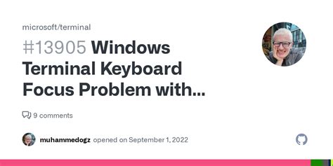Windows Terminal Keyboard Focus Problem With Magnifier · Issue 13905