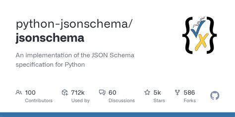 Github Python Jsonschemajsonschema An Implementation Of The Json